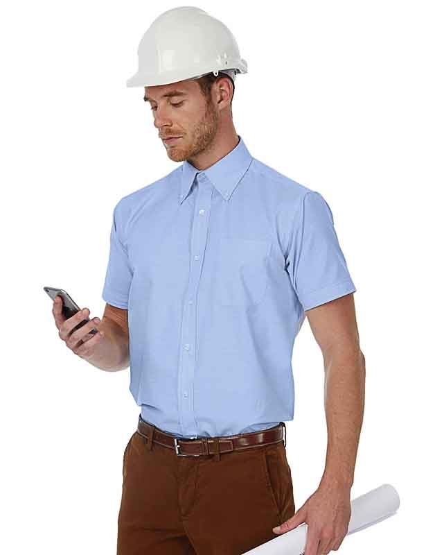 B&C SMO02 | CHEMISE OXFORD SSL
