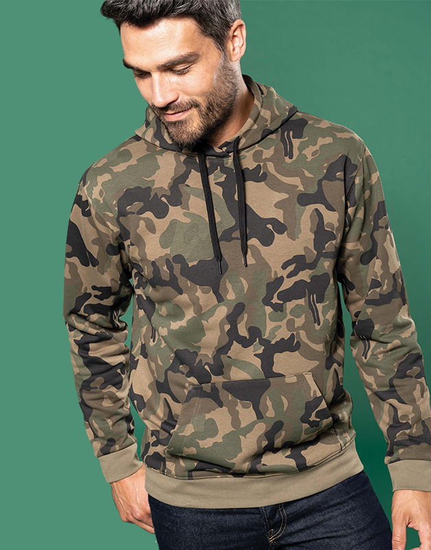 KARIBAN K476 | SWEAT CAPUCHE HOMME